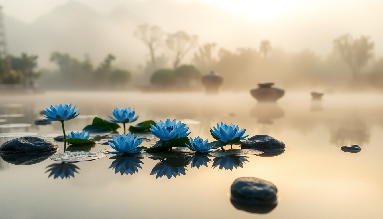 Unlock Spiritual Enlightenment with Blue Lotus Flowers