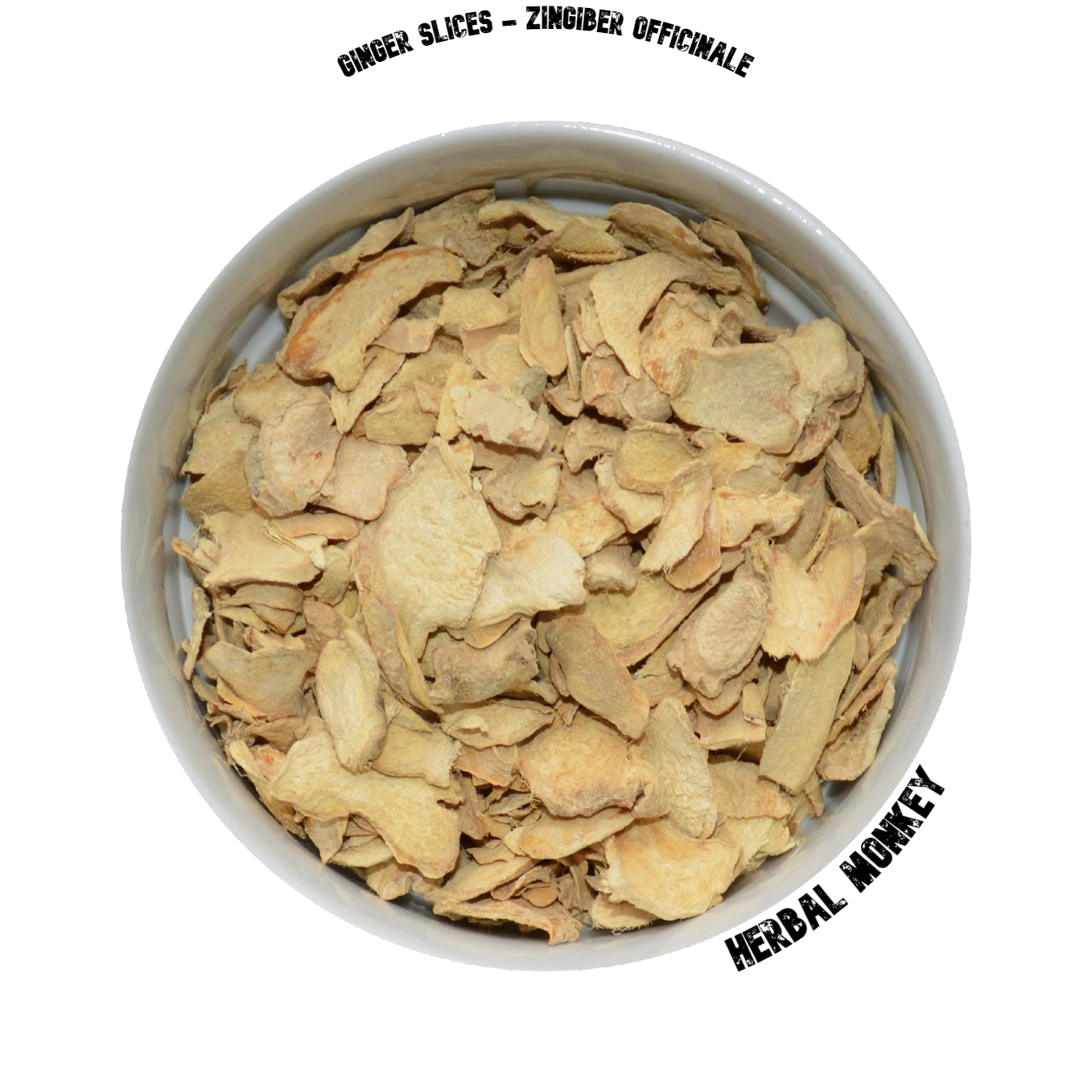 Ginger Slices | Zingiber officinale | Premium Botanical